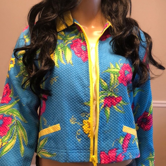 Lilly Pulitzer | Jackets & Coats | Vintage Lily Pulitzer Signature ...